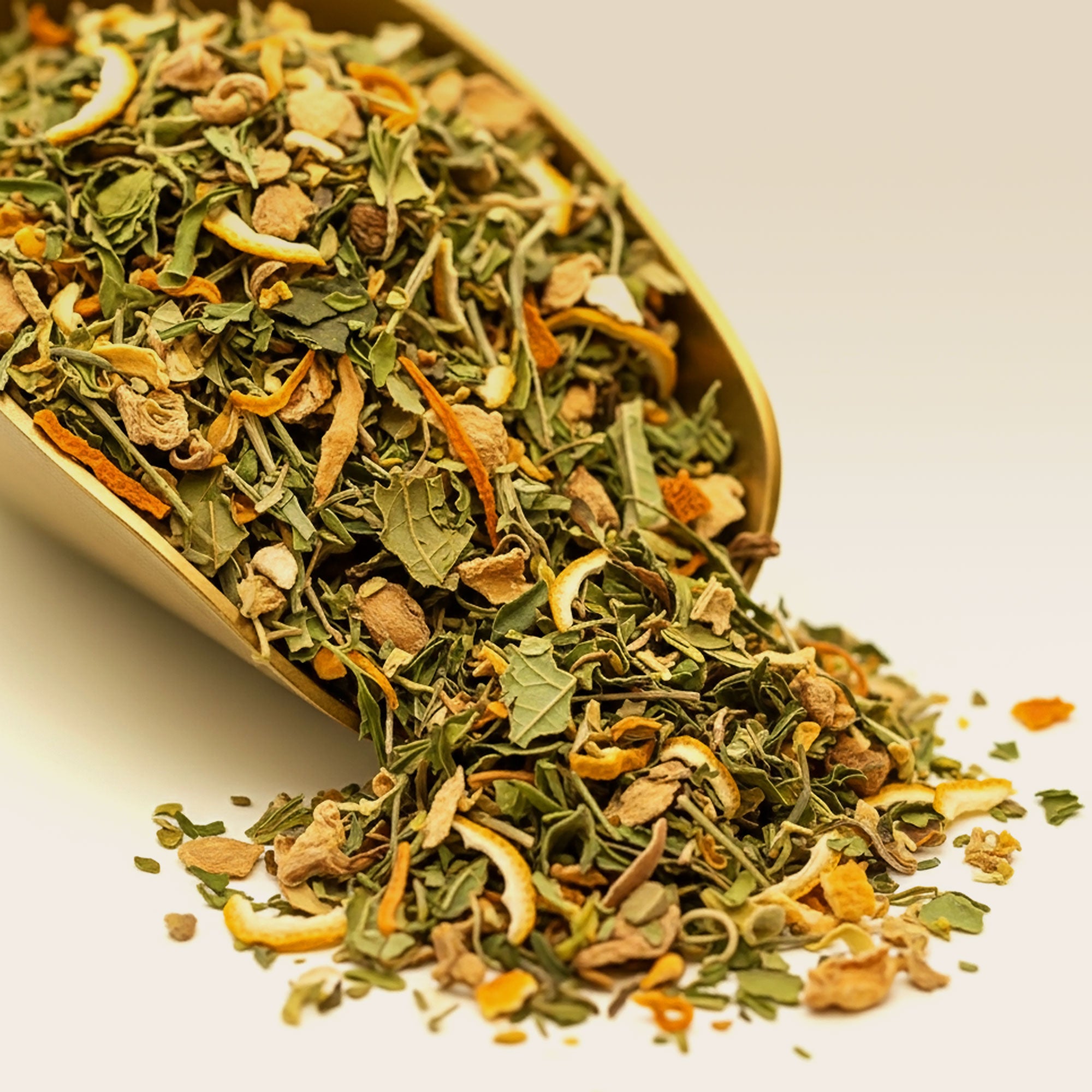 Organic Ginger Zing Herbal Tea | Goodness Tea Organic Loose Leaf Tea